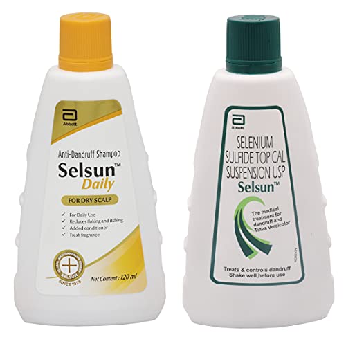 Abbott Selsun Daily Anti-Dandruff Shampoo and Selsun Suspension Anti ...